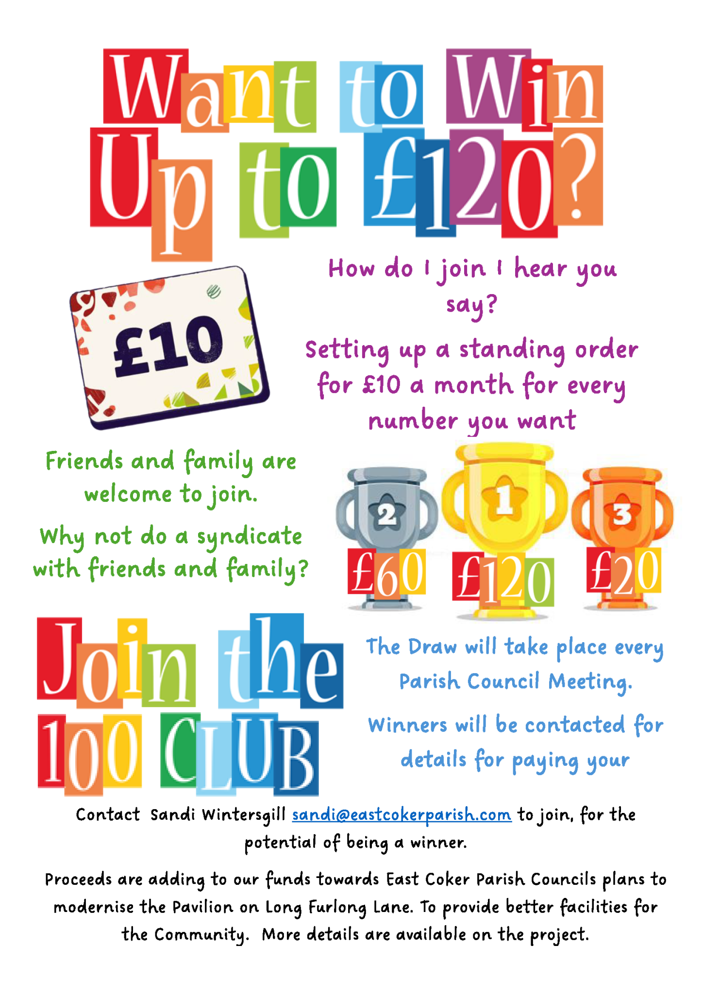 100 Club – East Coker Parish Council